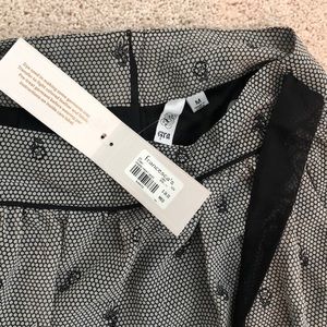 Francesca's Collections | Skirts | Nwt Black Patterned Skirt | Poshmark
